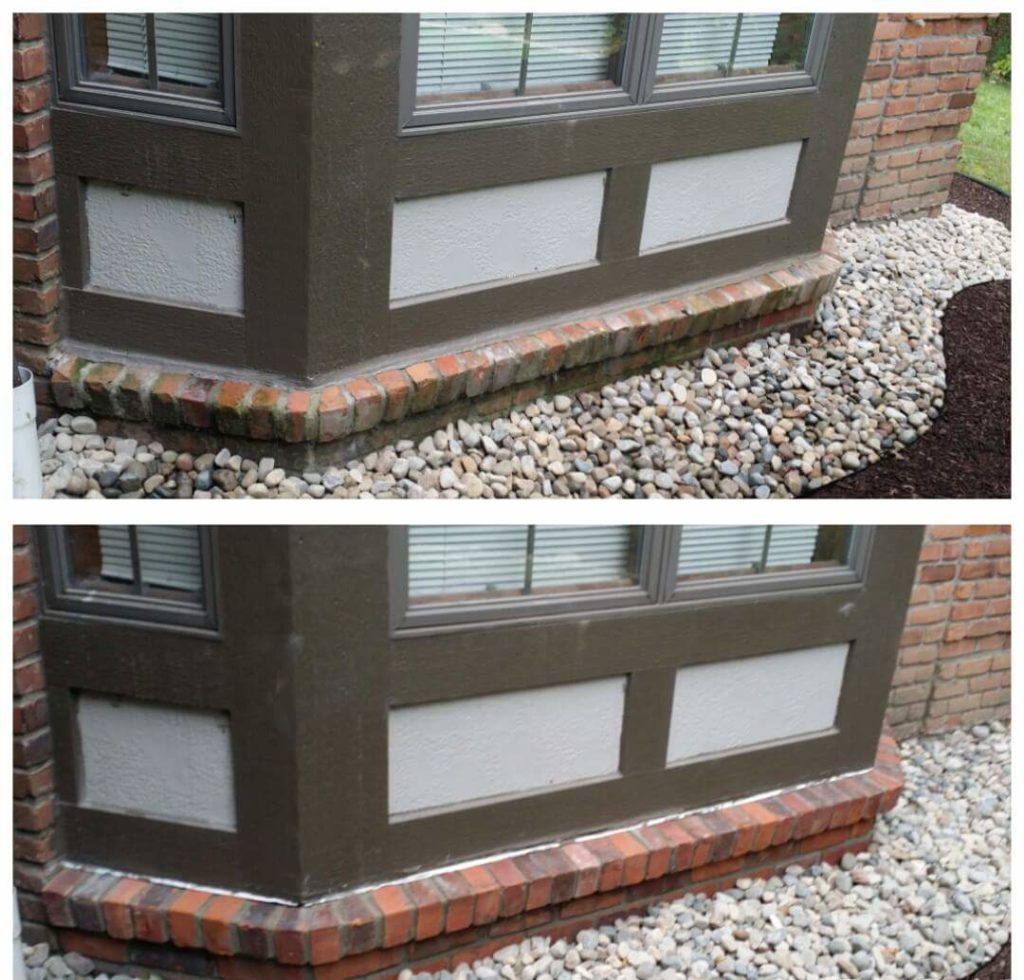 Z-(PHOTOS) Tuckpointing - CORNERSTONE custom brick