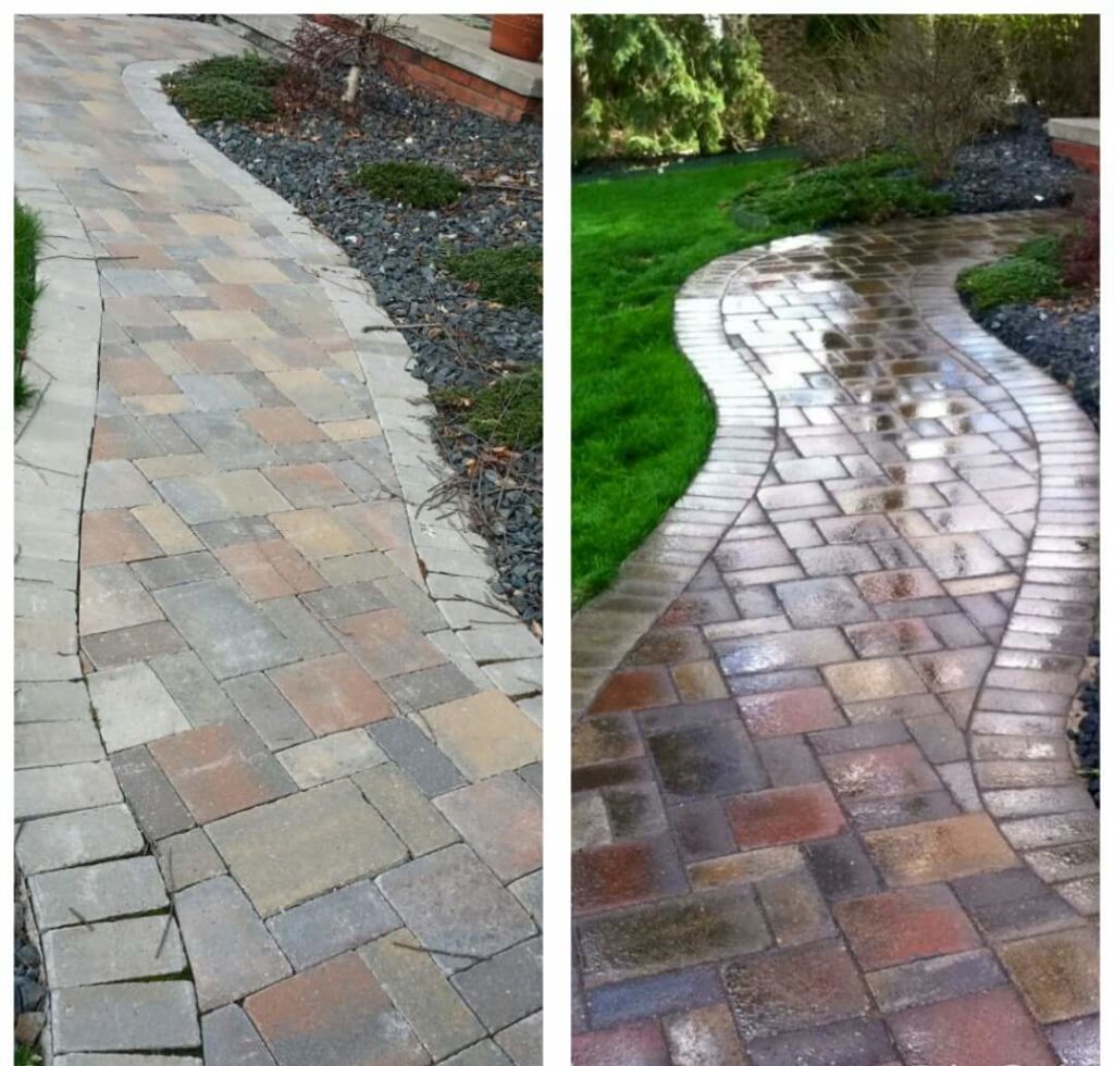 Paver Repair Examples - CORNERSTONE custom brick