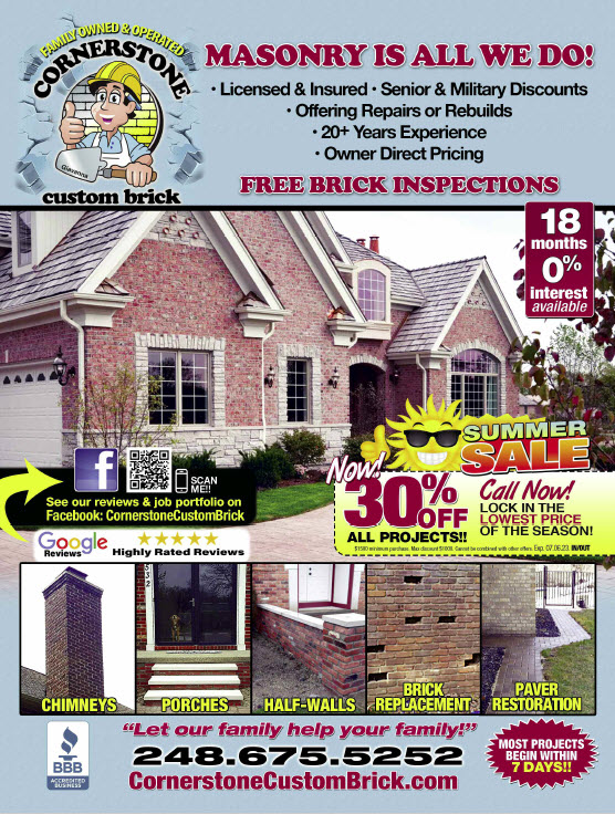 Specials - CORNERSTONE custom brick